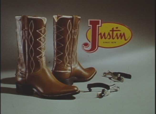 Justin Boots Commercial, no. 1 (1966)