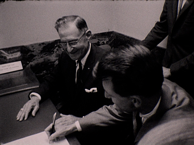 Alan Shepard Buys Bank Stock (1963) - KPRC-TV Collection