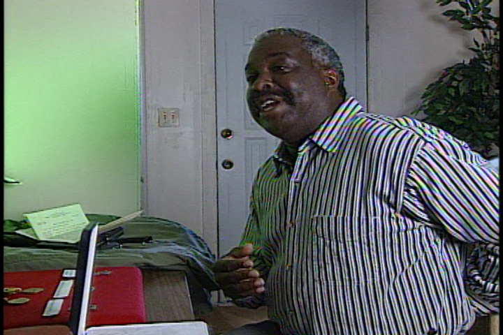 Veteran Van Walker Receives Service Medals (2000) - KPRC-TV Collection