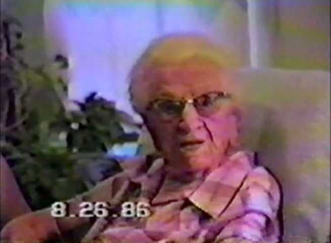 Caroline Schaper Harris Recalls the 1900 Storm (1986)