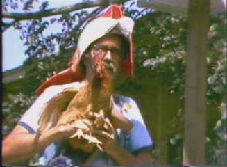 Chicken Flying Contest at Round Rock Frontier Days (1975) - Wallace and ...