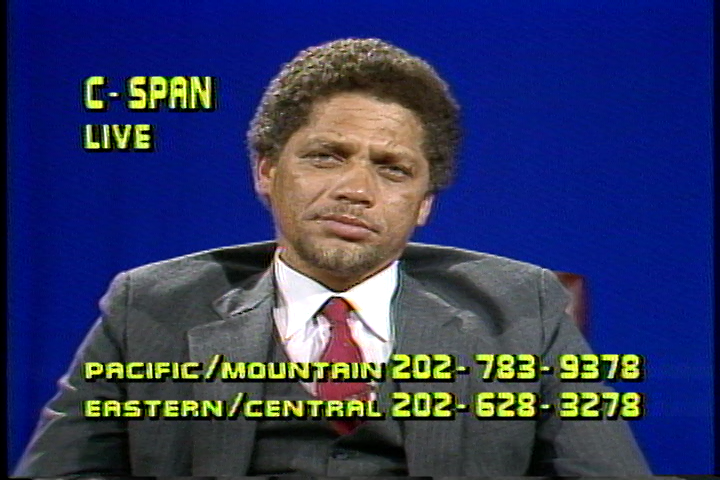 C-SPAN Call-In Program (1982) - Mickey Leland Archives