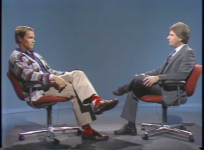 young schwarzenegger interview