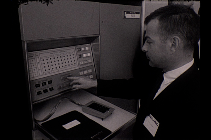 UniVac Computer Demonstration (1962)