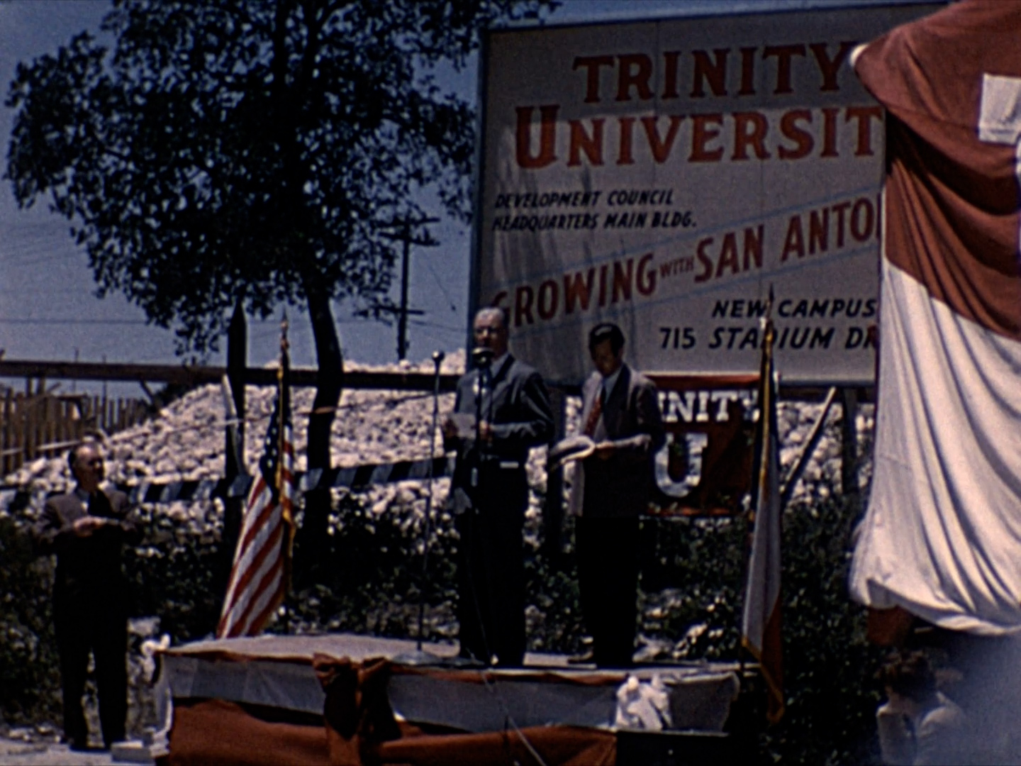 Campus Construction - Trinity University Collection