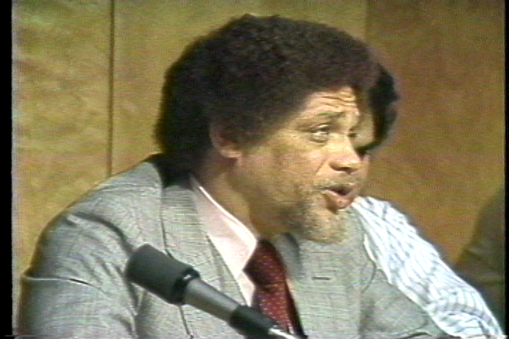 Town Meeting at Texas Southern University (1979) - Mickey Leland Archives
