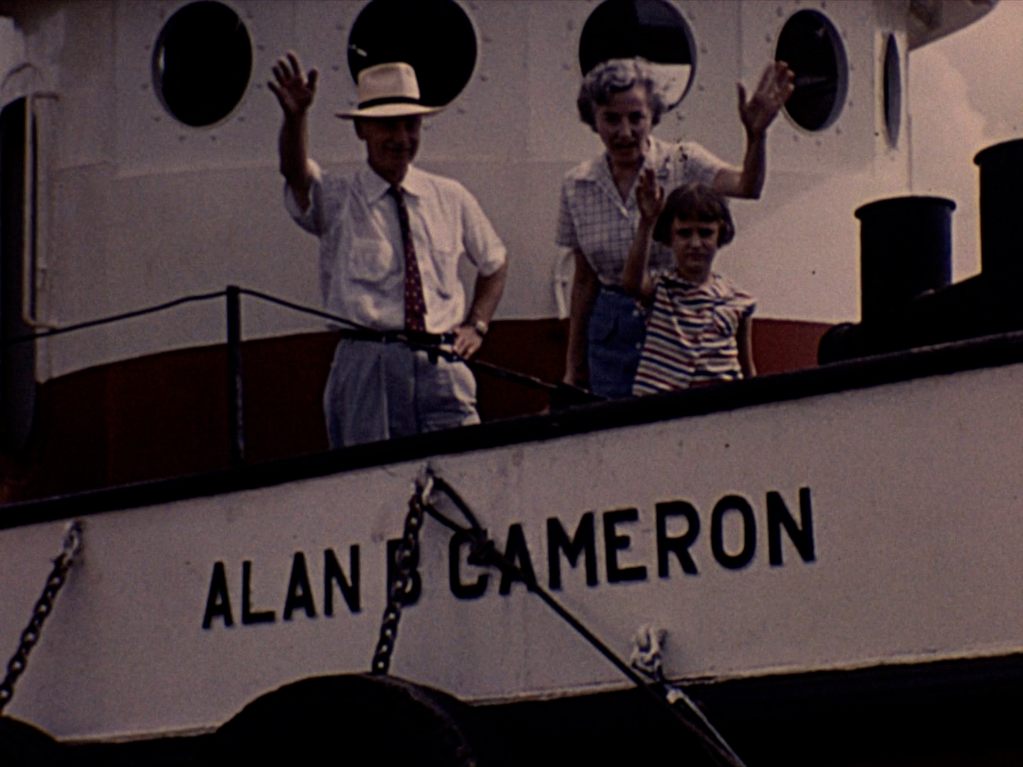 Commissioning Alan B. Cameron (1955) - The C.R. Harms Collection