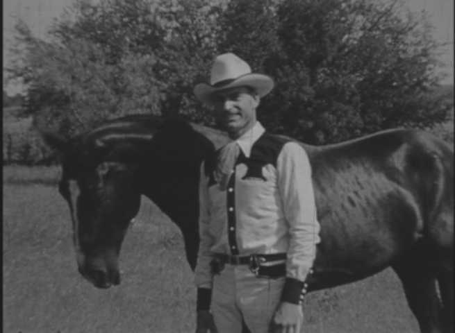 Jeff Reavis and his Famous Trained Horse Danger - Stroud Family Films