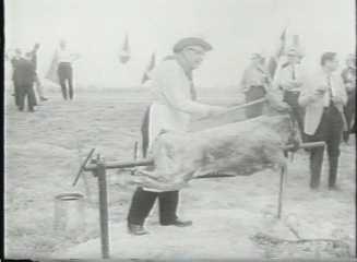 Barbecue at the LBJ Ranch for Latin American Diplomats (1967)